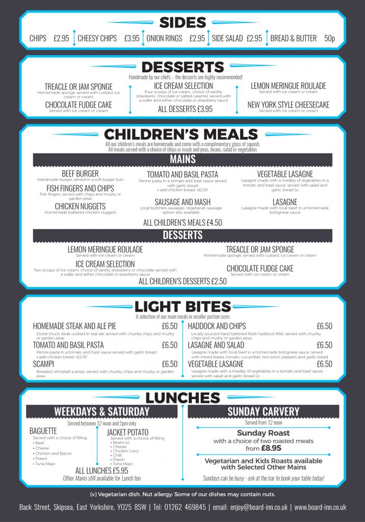 Weekly Menu